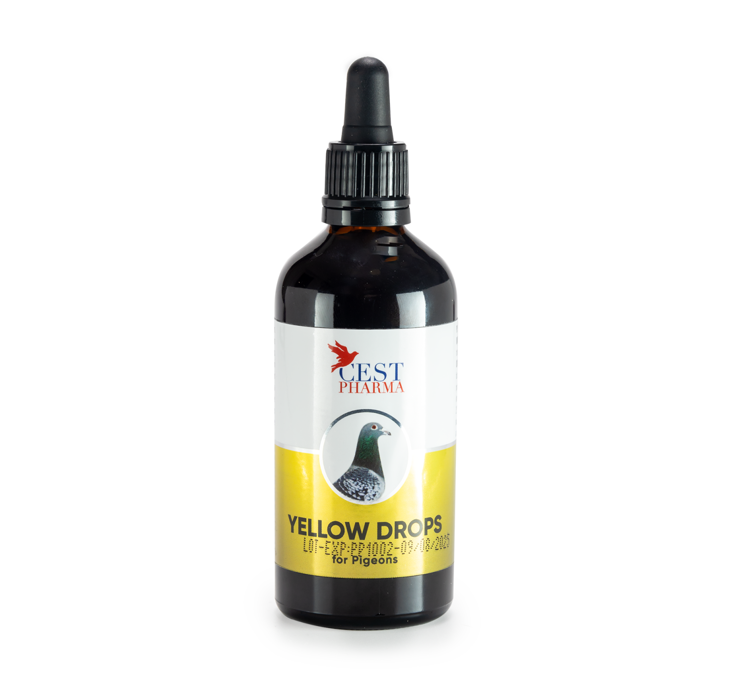 YELLOW DROPS - Trichomonas prevention for racing pigeons